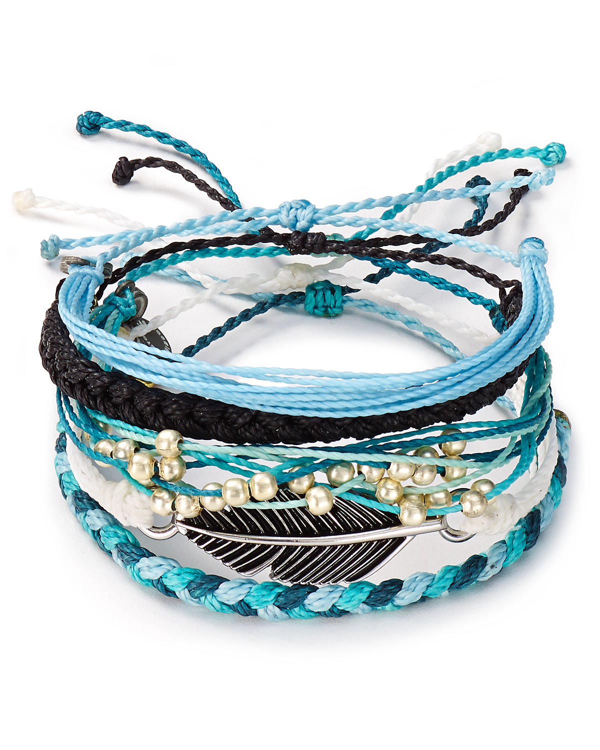 Pura Vida Bracelets Ocean Adventure Bracelets, Set of 5 | Bloomingdale's Pura Vida Bracelets Ocean Adventure Bracelets, Set of 5 | Bloomingdale's