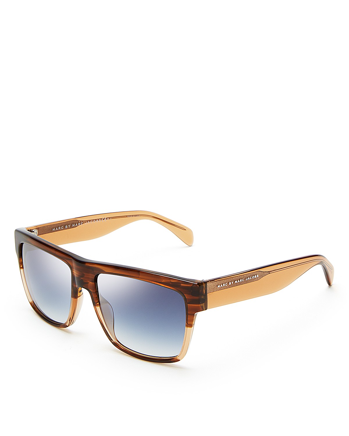 MARC BY MARC JACOBS Two Tone Wayfarer Sunglasses | Bloomingdale's MARC BY MARC JACOBS Two Tone Wayfarer Sunglasses | Bloomingdale's