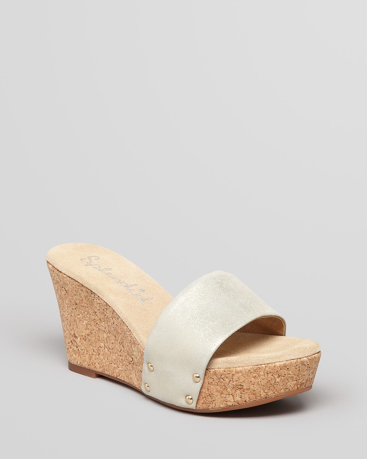 Splendid Platform Wedge Sandals - Greenville One Band Slide ... Splendid Platform Wedge Sandals - Greenville One Band Slide ...