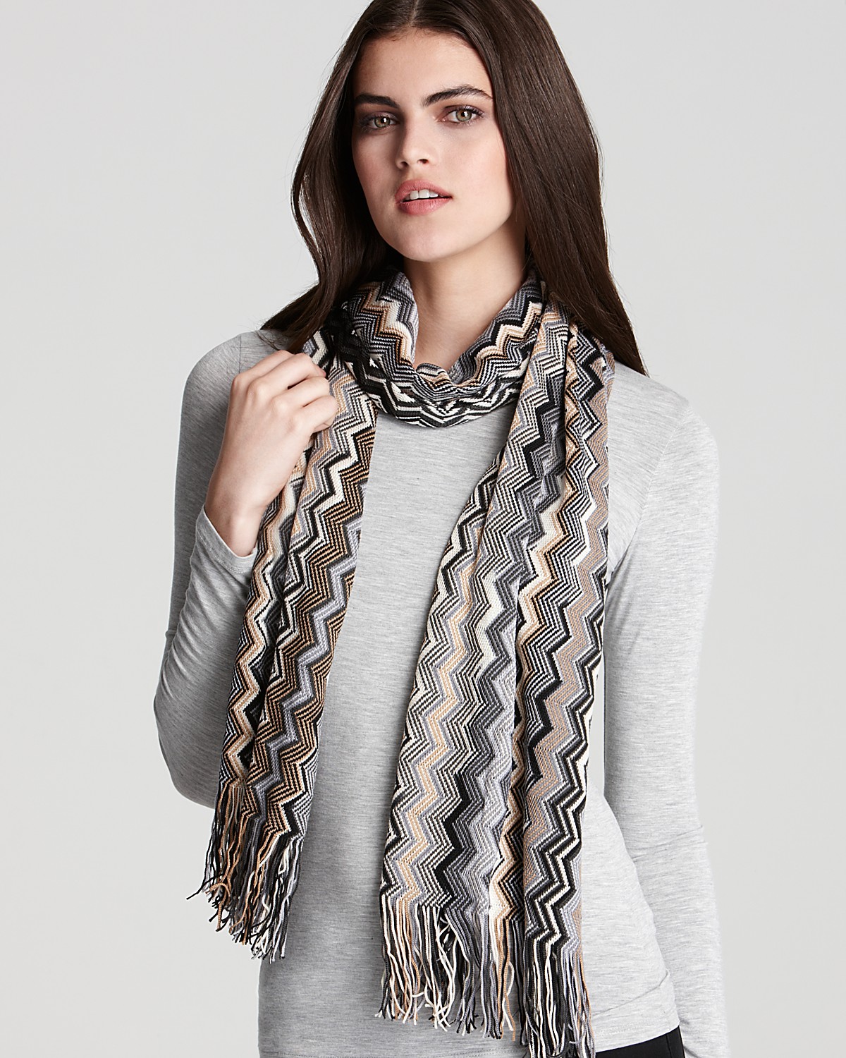 Missoni Wool Zig Zag Scarf | Bloomingdale's Missoni Wool Zig Zag Scarf | Bloomingdale's