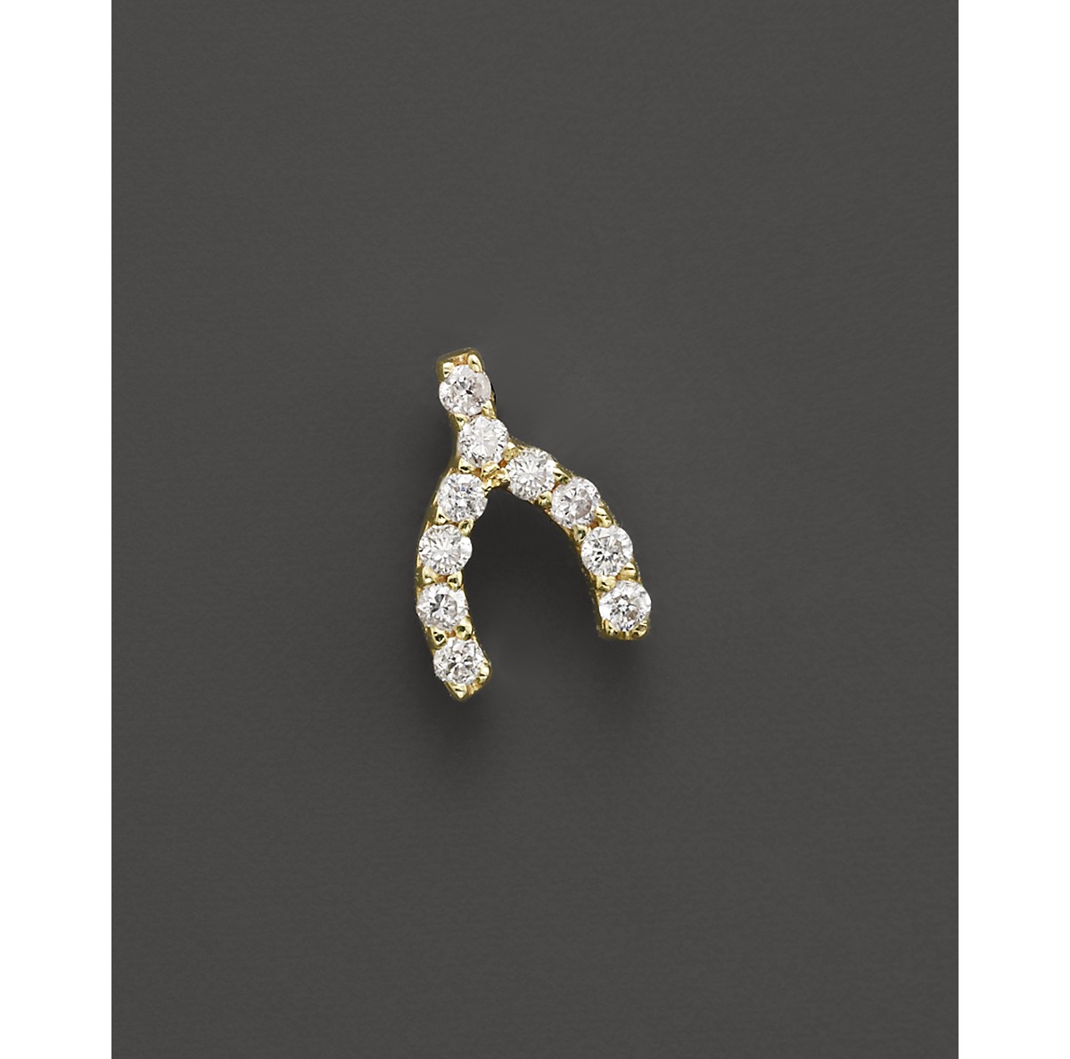 Meira T 14K Yellow Gold Single Stud Wishbone Earring | Bloomingdale's Meira T 14K Yellow Gold Single Stud Wishbone Earring | Bloomingdale's